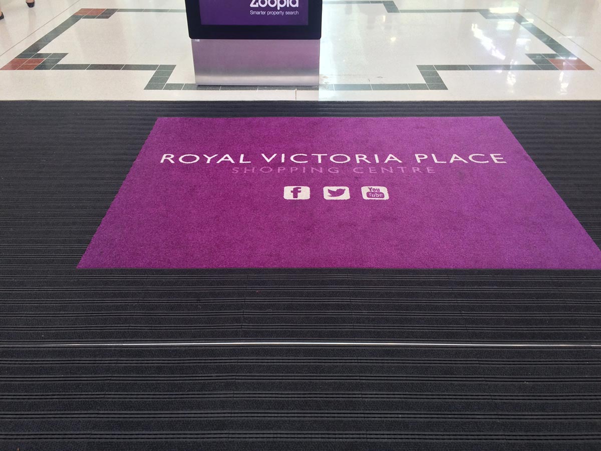 Entrance Matting - Royal Victoria Place Shopping Centre | COBA Flooring