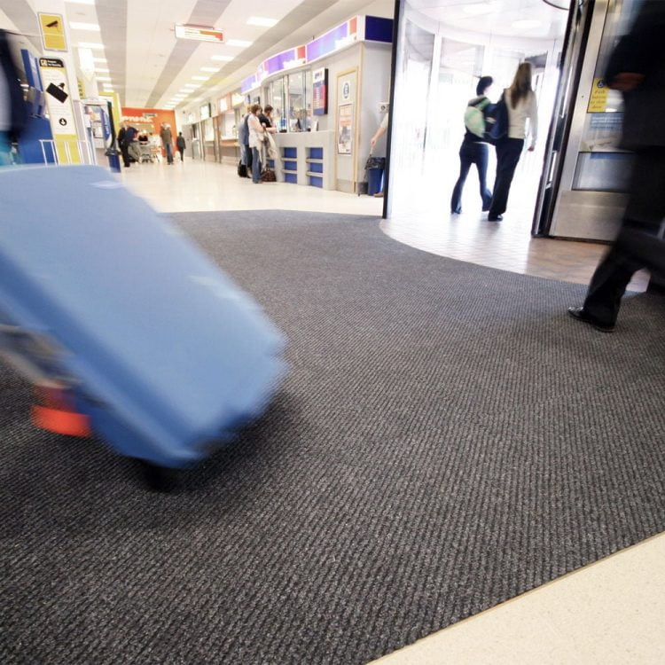 Toughrib Diagonal, Ribbed Carpet Entrance Matting | COBA