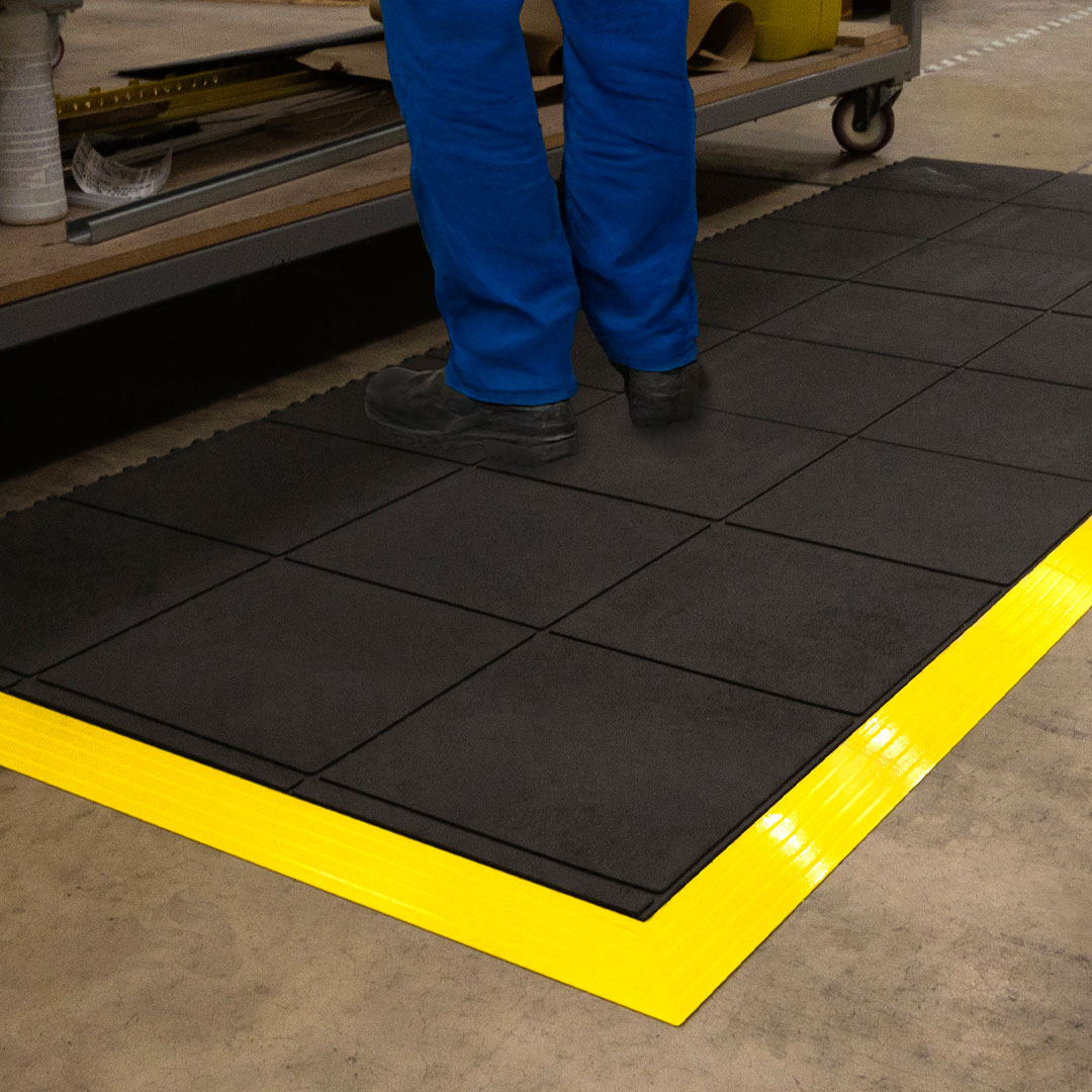 Fixed Ramp Edge for Rubber Matting - COBA