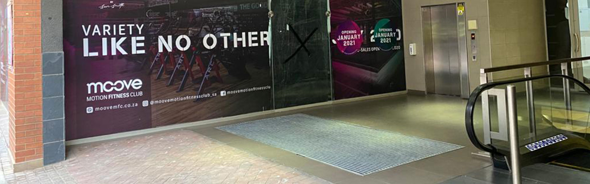 Melrose Arch | Plan A entrance mats